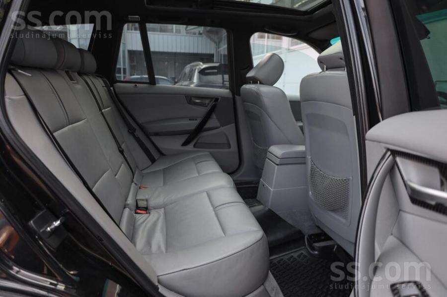 Melns BMW X3 2006 Rīga, ar dzinēja tilpumu 3.00 L un nobraukumu 0 tūkst. km par 5495 €, foto 21 vietnē AUTOMOTO.COM.LV