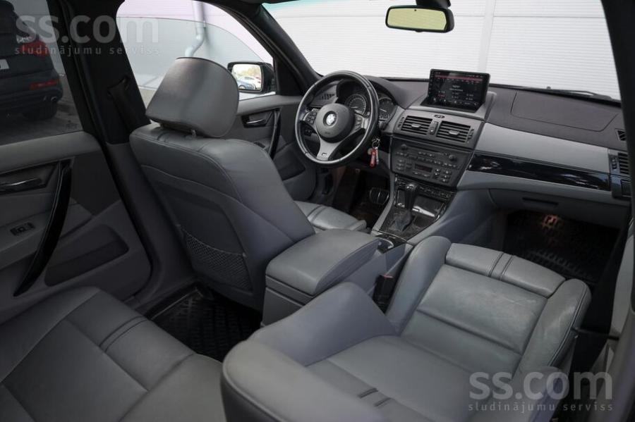 Melns BMW X3 2006 Rīga, ar dzinēja tilpumu 3.00 L un nobraukumu 0 tūkst. km par 5495 €, foto 24 vietnē AUTOMOTO.COM.LV