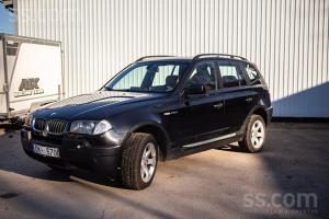 Black BMW X3 2006 in Riga, with an engine capacity of 2.00 L and mileage of 293 thousand km for 4150 €, photo 3 on AUTOMOTO.COM.LV