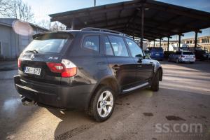 Black BMW X3 2006 in Riga, with an engine capacity of 2.00 L and mileage of 293 thousand km for 4150 €, photo 4 on AUTOMOTO.COM.LV