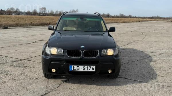 Black BMW X3 2006 in Riga, with an engine capacity of 2.00 L and mileage of 0 thousand km for 3599 €, photo 8 on AUTOMOTO.COM.LV