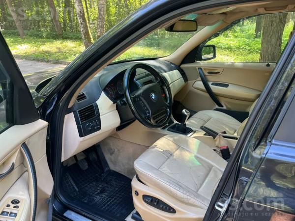 Melns BMW X3 2006 Rīga, ar dzinēja tilpumu 2.00 L un nobraukumu 0 tūkst. km par 3599 €, foto 9 vietnē AUTOMOTO.COM.LV