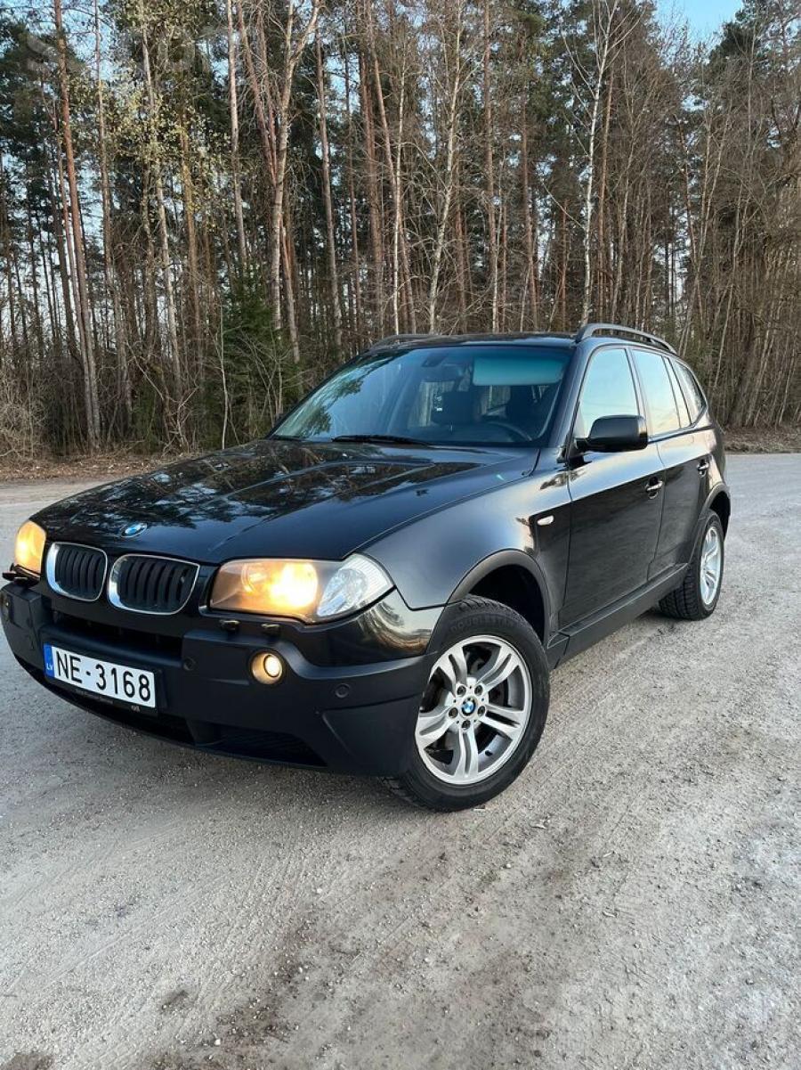 Melns BMW X3 2006 Jēkabpils, ar dzinēja tilpumu 2.00 L un nobraukumu 302 tūkst. km par 2900 €, foto 3 vietnē AUTOMOTO.COM.LV
