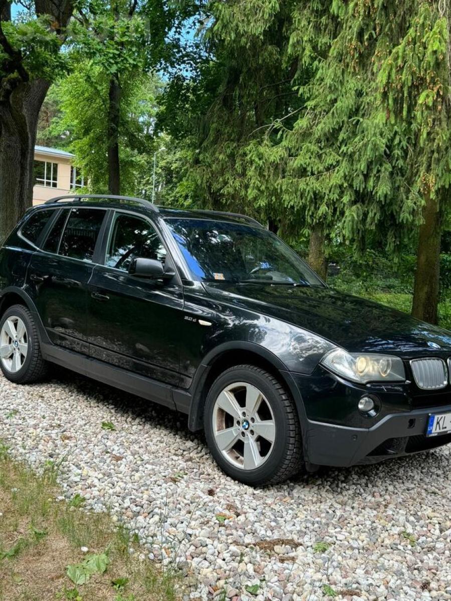 Melns BMW X3 2006 Rīga, ar dzinēja tilpumu 3.00 L un nobraukumu 330 tūkst. km par 4000 €, foto 1 vietnē AUTOMOTO.COM.LV