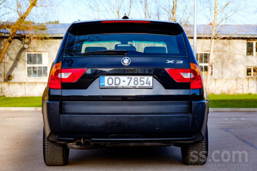 Melns BMW X3 2006 Rīga, ar dzinēja tilpumu 3.00 L un nobraukumu 36 tūkst. km par 3190 €, foto 5 vietnē AUTOMOTO.COM.LV