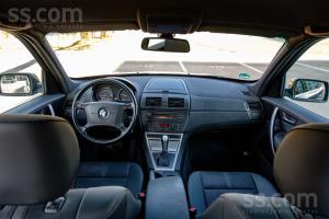 Melns BMW X3 2006 Rīga, ar dzinēja tilpumu 3.00 L un nobraukumu 36 tūkst. km par 3190 €, foto 19 vietnē AUTOMOTO.COM.LV