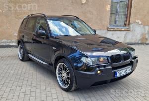 Black BMW X3 2006 in Jelgava, with an engine capacity of 2.00 L and mileage of 279 thousand km for 4700 €, photo 3 on AUTOMOTO.COM.LV