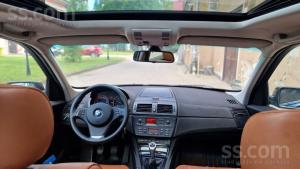 Black BMW X3 2006 in Jelgava, with an engine capacity of 2.00 L and mileage of 279 thousand km for 4700 €, photo 14 on AUTOMOTO.COM.LV