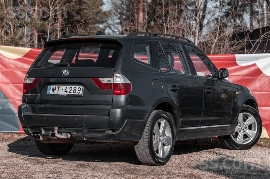 Melns BMW X3 2006 Rīga, ar dzinēja tilpumu 3.00 L un nobraukumu 344 tūkst. km par 4600 €, foto 4 vietnē AUTOMOTO.COM.LV