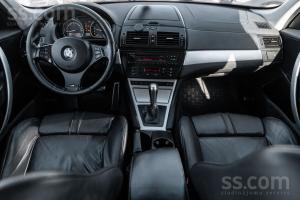 Melns BMW X3 2006 Rīga, ar dzinēja tilpumu 3.00 L un nobraukumu 344 tūkst. km par 4600 €, foto 6 vietnē AUTOMOTO.COM.LV