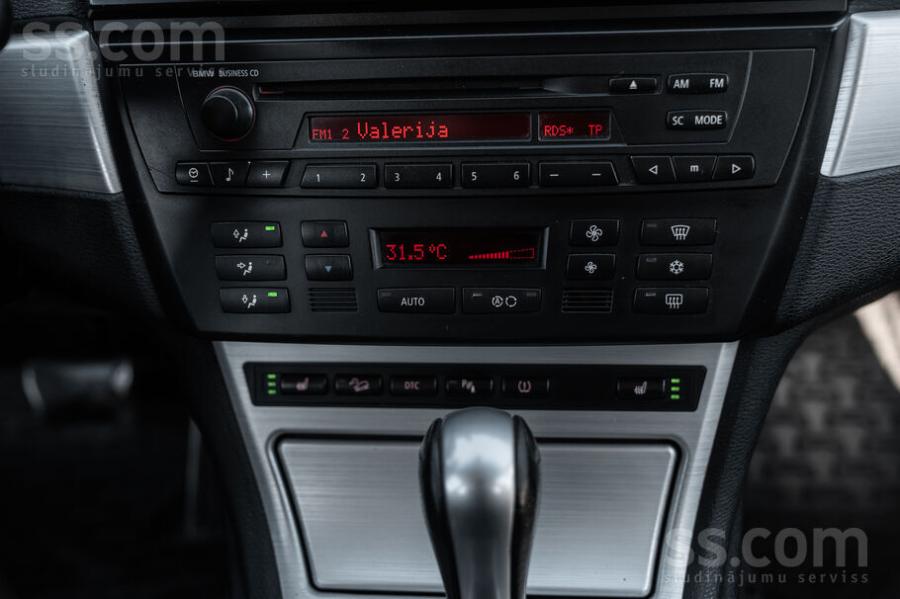 Melns BMW X3 2006 Rīga, ar dzinēja tilpumu 3.00 L un nobraukumu 344 tūkst. km par 4600 €, foto 9 vietnē AUTOMOTO.COM.LV