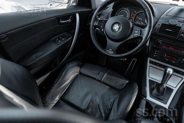 Melns BMW X3 2006 Rīga, ar dzinēja tilpumu 3.00 L un nobraukumu 344 tūkst. km par 4600 €, foto 6 vietnē AUTOMOTO.COM.LV