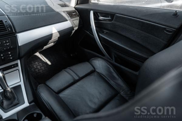 Melns BMW X3 2006 Rīga, ar dzinēja tilpumu 3.00 L un nobraukumu 344 tūkst. km par 4600 €, foto 7 vietnē AUTOMOTO.COM.LV