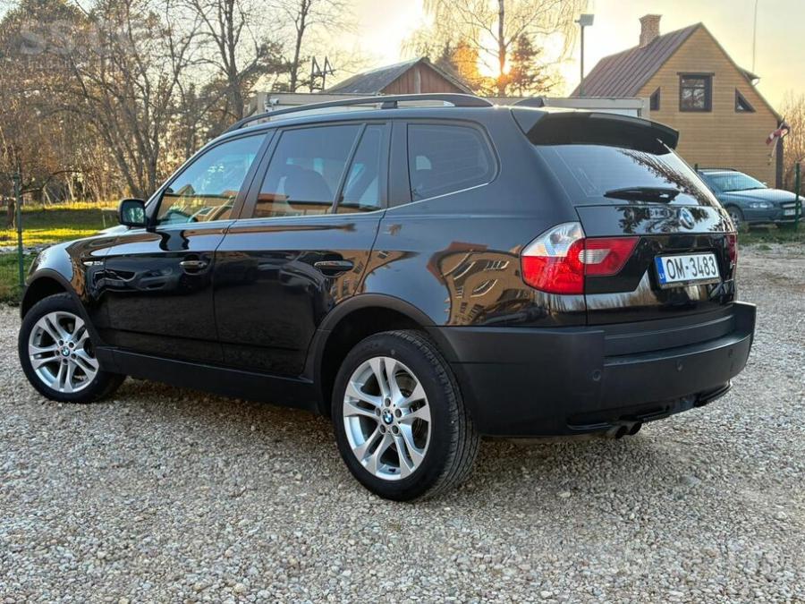 Melns BMW X3 2006 Kuldīga, ar dzinēja tilpumu 3.00 L un nobraukumu 308 tūkst. km par 5490 €, foto 5 vietnē AUTOMOTO.COM.LV