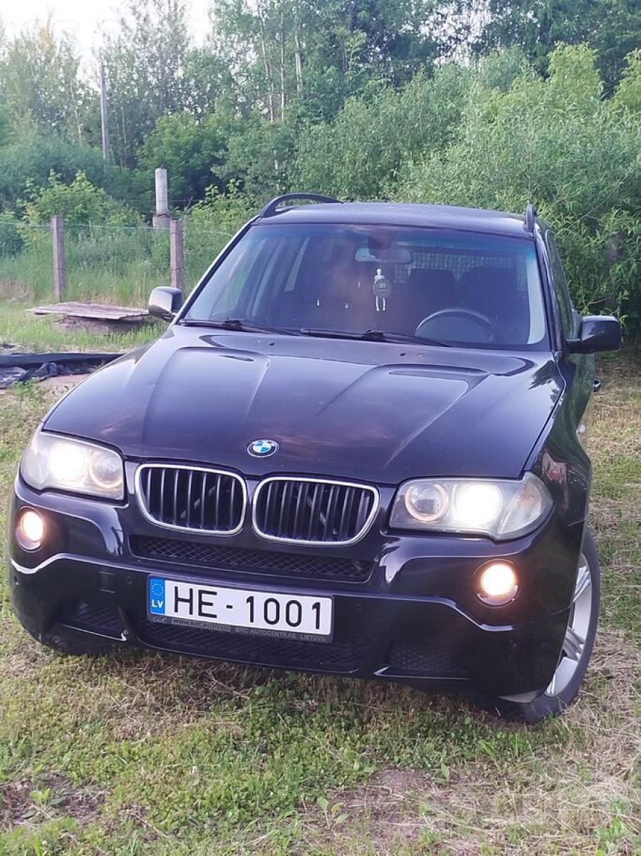 Melns BMW X3 2006 Rēzekne, ar dzinēja tilpumu 2.00 L un nobraukumu 284 tūkst. km par 3500 €, foto 3 vietnē AUTOMOTO.COM.LV