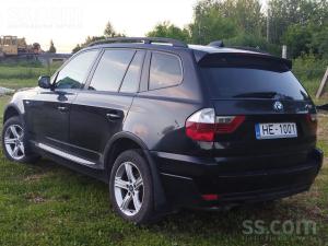 Melns BMW X3 2006 Rēzekne, ar dzinēja tilpumu 2.00 L un nobraukumu 284 tūkst. km par 3500 €, foto 4 vietnē AUTOMOTO.COM.LV