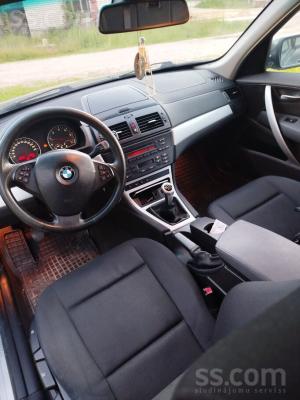 Melns BMW X3 2006 Rēzekne, ar dzinēja tilpumu 2.00 L un nobraukumu 284 tūkst. km par 3500 €, foto 5 vietnē AUTOMOTO.COM.LV