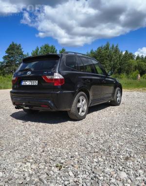 Melns BMW X3 2006 Daugavpils, ar dzinēja tilpumu 3.00 L un nobraukumu 290 tūkst. km par 5990 €, foto 4 vietnē AUTOMOTO.COM.LV