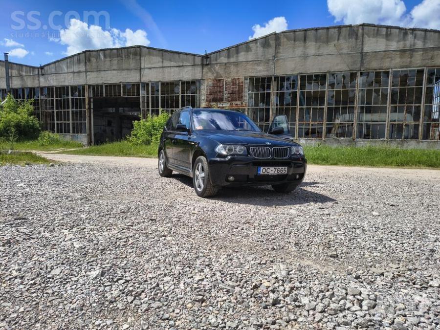 Melns BMW X3 2006 Daugavpils, ar dzinēja tilpumu 3.00 L un nobraukumu 290 tūkst. km par 5990 €, foto 5 vietnē AUTOMOTO.COM.LV