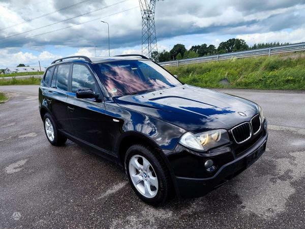 Melns BMW X3 2006 Marijampole, ar dzinēja tilpumu 2.00 L un nobraukumu 271 tūkst. km par 3700 €, foto 1 vietnē AUTOMOTO.COM.LV