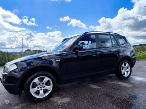 Black BMW X3 2006 in Marijampole, with an engine capacity of 2.00 L and mileage of 271 thousand km for 3700 €, photo 4 on AUTOMOTO.COM.LV