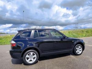 Black BMW X3 2006 in Marijampole, with an engine capacity of 2.00 L and mileage of 271 thousand km for 3700 €, photo 16 on AUTOMOTO.COM.LV