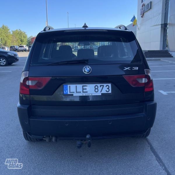 Черный БМВ Х3 2006 в Шяуляй, объемом двигателя 3.00 л и пробегом 310 тыс. км за 3500 €, фото 4 на AUTOMOTO.COM.LV
