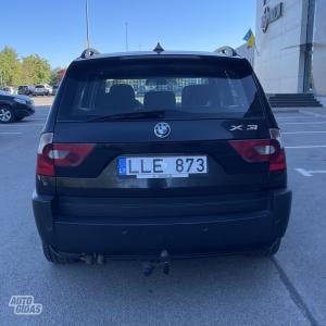 Melns BMW X3 2006 Šauļi, ar dzinēja tilpumu 3.00 L un nobraukumu 310 tūkst. km par 3500 €, foto 5 vietnē AUTOMOTO.COM.LV