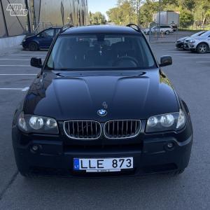 Melns BMW X3 2006 Šauļi, ar dzinēja tilpumu 3.00 L un nobraukumu 310 tūkst. km par 3500 €, foto 10 vietnē AUTOMOTO.COM.LV