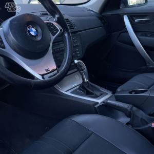 Melns BMW X3 2006 Šauļi, ar dzinēja tilpumu 3.00 L un nobraukumu 310 tūkst. km par 3500 €, foto 15 vietnē AUTOMOTO.COM.LV