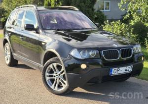 Black BMW X3 2006 in Riga, with an engine capacity of 2.00 L and mileage of 242 thousand km for 5100 €, photo  on AUTOMOTO.COM.LV