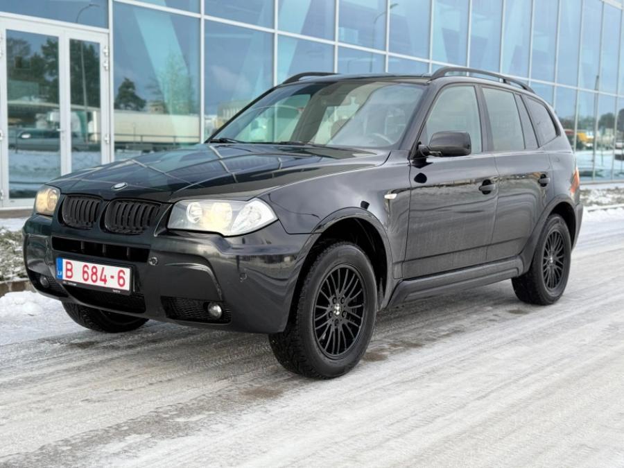 Black BMW X3 2006 in Riga, with an engine capacity of 2.00 L and mileage of 396 thousand km for 4800 €, photo 12 on AUTOMOTO.COM.LV