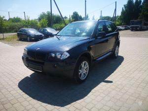 Melns BMW X3 2006 Radviliškis, ar dzinēja tilpumu 2.00 L un nobraukumu 188 tūkst. km par 3950 €, foto  vietnē AUTOMOTO.COM.LV