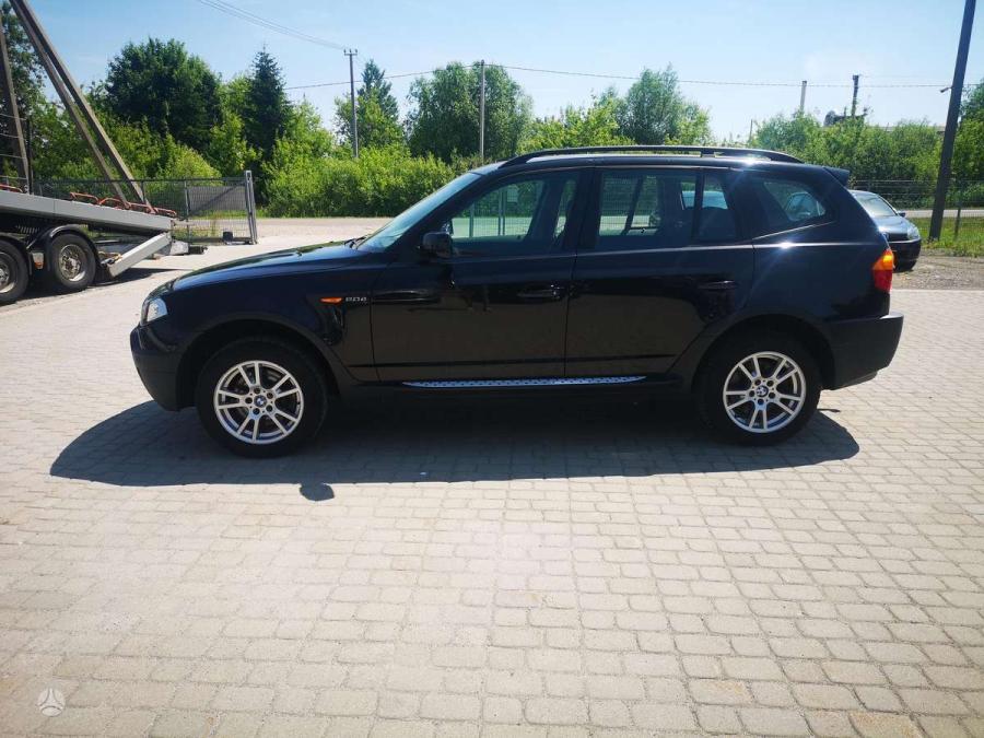 Melns BMW X3 2006 Radviliškis, ar dzinēja tilpumu 2.00 L un nobraukumu 188 tūkst. km par 3950 €, foto 3 vietnē AUTOMOTO.COM.LV