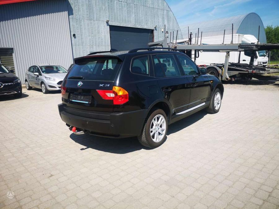 Melns BMW X3 2006 Radviliškis, ar dzinēja tilpumu 2.00 L un nobraukumu 188 tūkst. km par 3950 €, foto 4 vietnē AUTOMOTO.COM.LV
