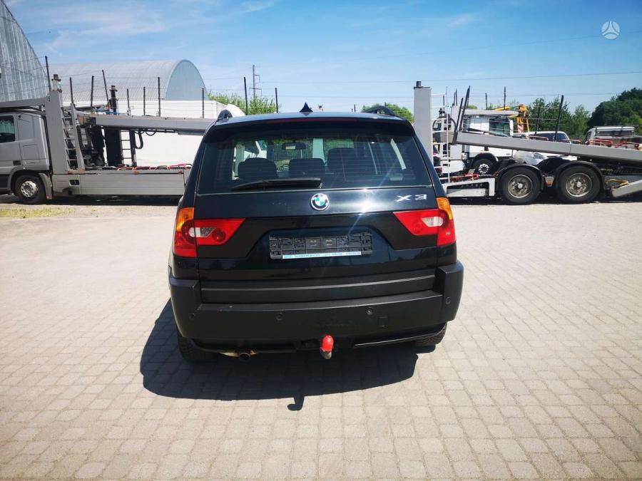 Melns BMW X3 2006 Radviliškis, ar dzinēja tilpumu 2.00 L un nobraukumu 188 tūkst. km par 3950 €, foto 15 vietnē AUTOMOTO.COM.LV