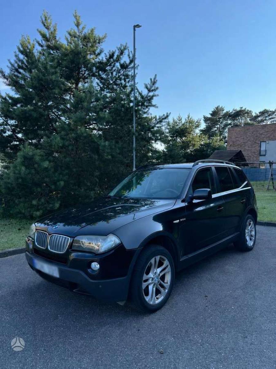 Black BMW X3 2006 in Kaunas, with an engine capacity of 2.99 L and mileage of 364 thousand km for 3800 €, photo 3 on AUTOMOTO.COM.LV