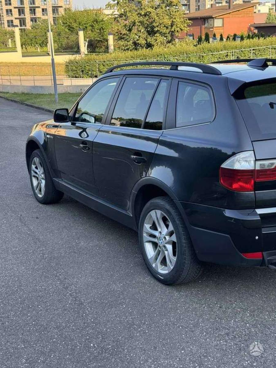 Black BMW X3 2006 in Kaunas, with an engine capacity of 2.99 L and mileage of 364 thousand km for 3800 €, photo 7 on AUTOMOTO.COM.LV