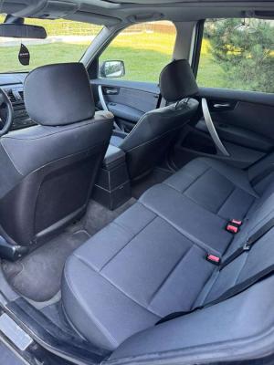 Black BMW X3 2006 in Kaunas, with an engine capacity of 2.99 L and mileage of 364 thousand km for 3800 €, photo 9 on AUTOMOTO.COM.LV