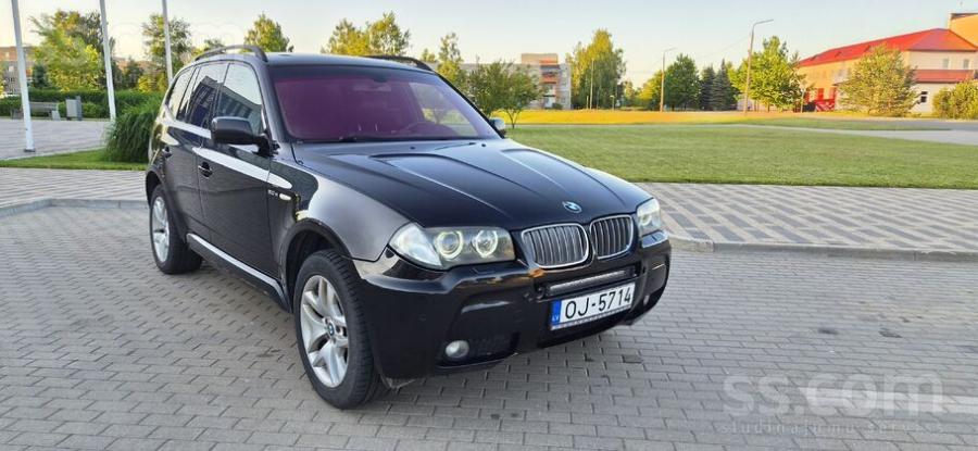 Black BMW X3 2006 in Jekabpils, with an engine capacity of 3.00 L and mileage of 356 thousand km for 5950 €, photo 3 on AUTOMOTO.COM.LV