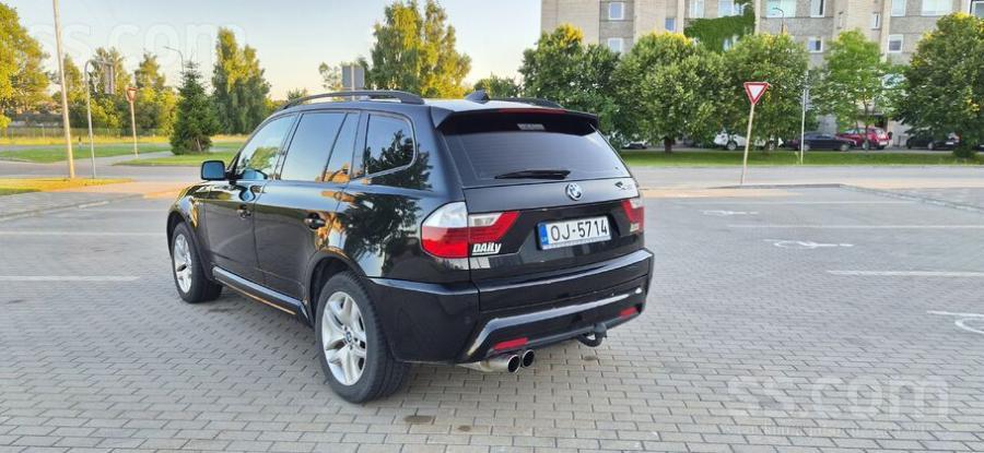 Black BMW X3 2006 in Jekabpils, with an engine capacity of 3.00 L and mileage of 356 thousand km for 5950 €, photo 6 on AUTOMOTO.COM.LV