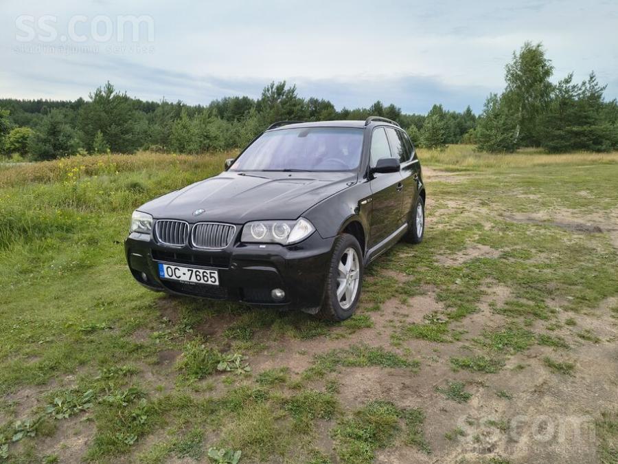 Black BMW X3 2006 in Daugavpils, with an engine capacity of 3.00 L and mileage of 290 thousand km for 5800 €, photo 5 on AUTOMOTO.COM.LV
