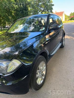 Black BMW X3 2006 in Rezekne, with an engine capacity of 2.00 L and mileage of 293 thousand km for 3800 €, photo 4 on AUTOMOTO.COM.LV