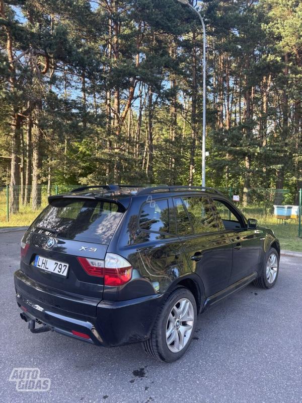 Melns BMW X3 2006 Viļņa, ar dzinēja tilpumu 3.00 L un nobraukumu 334 tūkst. km par 5000 €, foto 5 vietnē AUTOMOTO.COM.LV