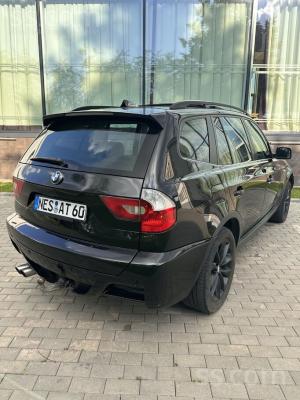 Black BMW X3 2006 in Balvi, with an engine capacity of 3.00 L and mileage of 300 thousand km for 4499 €, photo 4 on AUTOMOTO.COM.LV