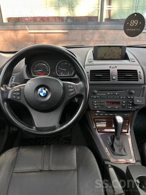 Black BMW X3 2006 in Balvi, with an engine capacity of 3.00 L and mileage of 300 thousand km for 4499 €, photo 8 on AUTOMOTO.COM.LV
