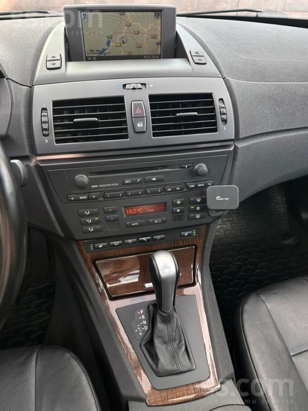 Black BMW X3 2006 in Balvi, with an engine capacity of 3.00 L and mileage of 300 thousand km for 4499 €, photo 9 on AUTOMOTO.COM.LV