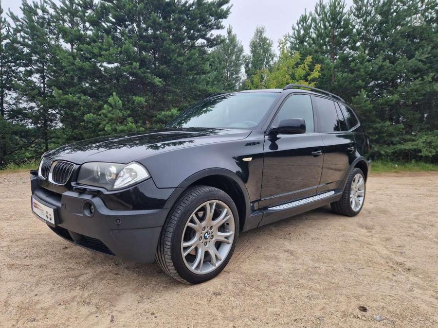 Melns BMW X3 2006 Viļņa, ar dzinēja tilpumu 2.99 L un nobraukumu 338 tūkst. km par 4000 €, foto 1 vietnē AUTOMOTO.COM.LV