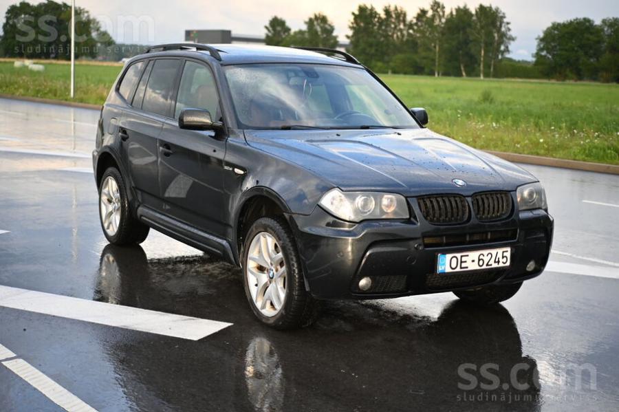 Melns BMW X3 2006 Rīga, ar dzinēja tilpumu 3.00 L un nobraukumu 273 tūkst. km par 5500 €, foto 3 vietnē AUTOMOTO.COM.LV