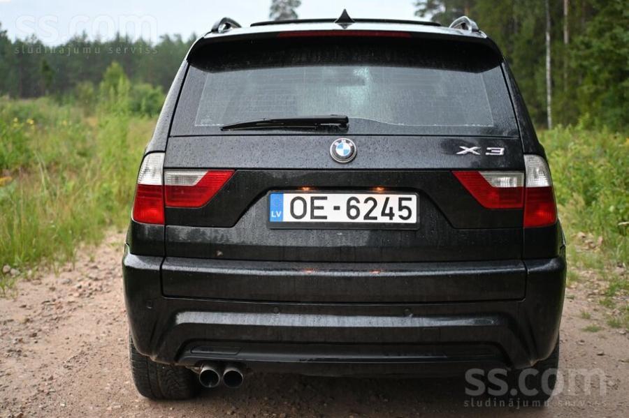 Melns BMW X3 2006 Rīga, ar dzinēja tilpumu 3.00 L un nobraukumu 273 tūkst. km par 5500 €, foto 19 vietnē AUTOMOTO.COM.LV